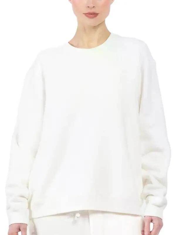 AYA MUSE Organic Cotton Sweatshirt - White