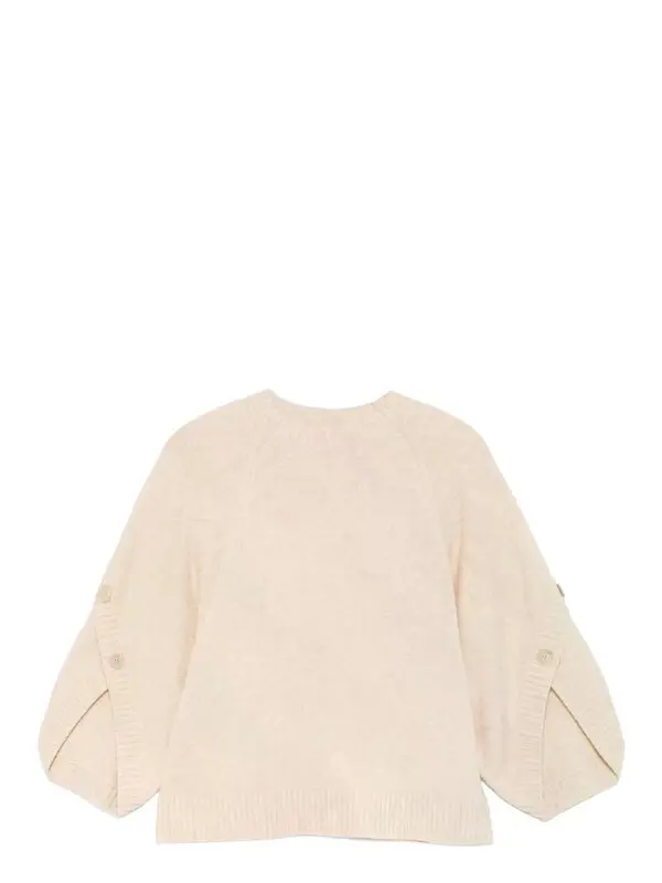 Max Mara Crew-neck Sweater - Neutrals