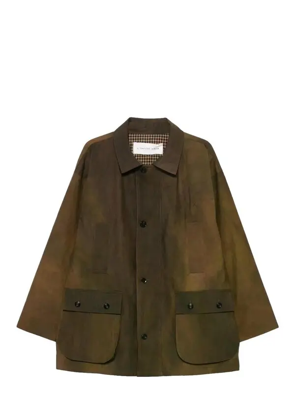 A TENTATIVE ATELIER Washed Jacket - Brown