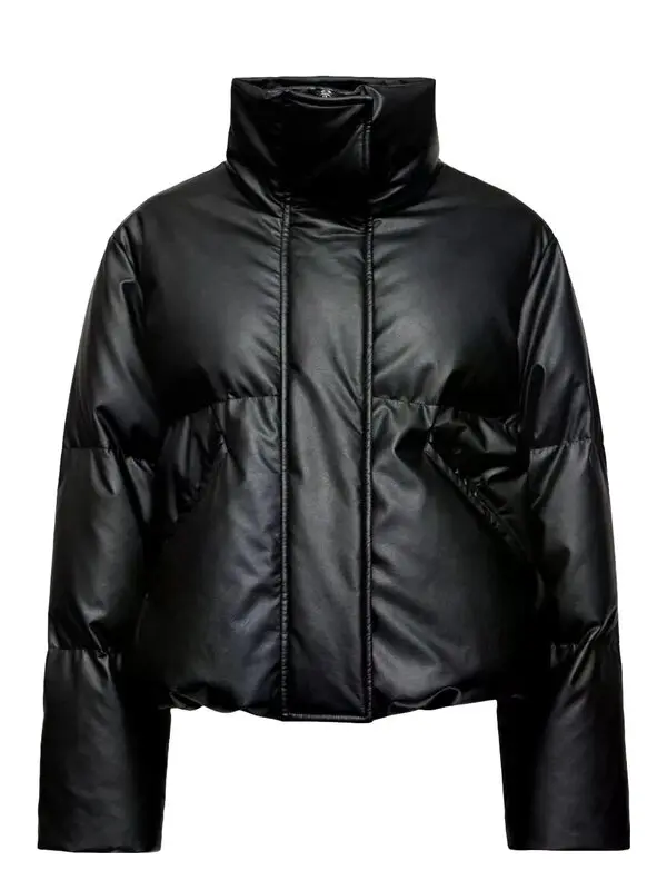 MAISON MARGIELA High-neck Puffer Jacket - Black