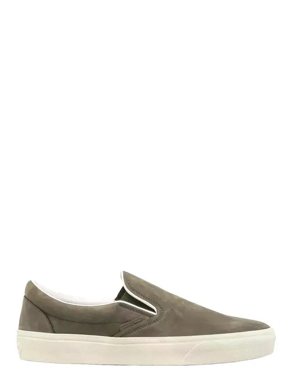 TOM FORD Leather Loafers - Green