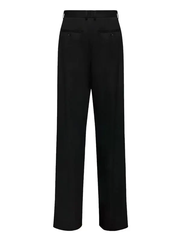 MAISON MARGIELA High-waisted Trousers - Black