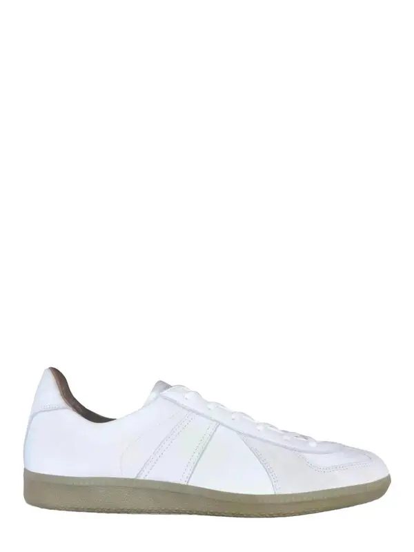 REPRODUCTION OF FOUND German Military Panelled Sneakers - White