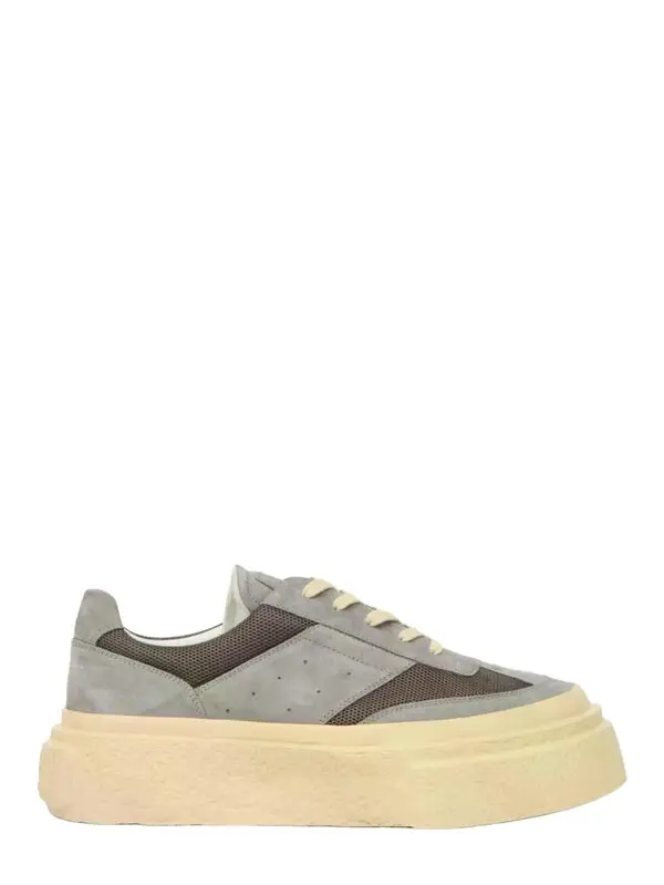 MAISON MARGIELA Gambetta Leather Sneakers - Grey