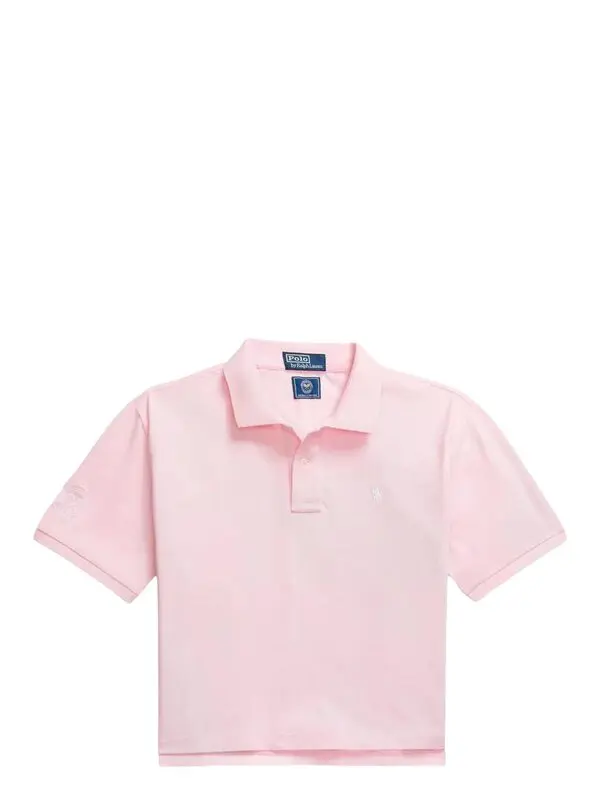 Polo Ralph Lauren Cropped Polo Shirt - Pink