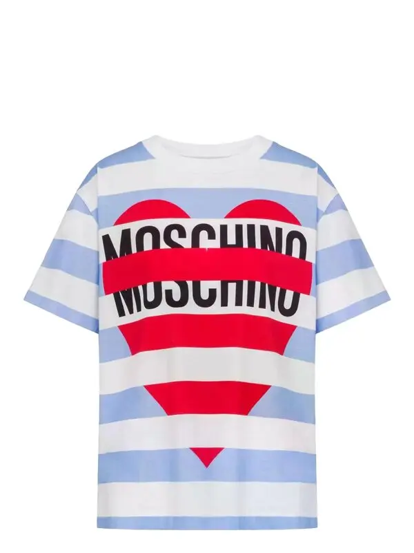 Moschino Logo-print T-shirt - Blue