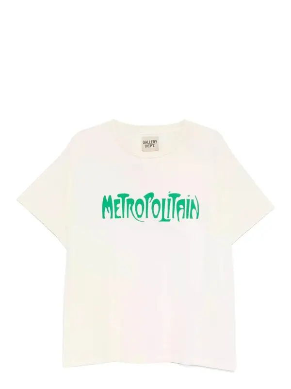 GALLERY DEPT. Logo-print T-shirt - Neutrals