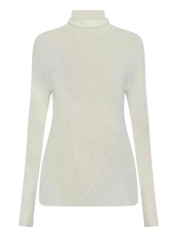 Fabiana Filippi - Ribbed Turtleneck Top