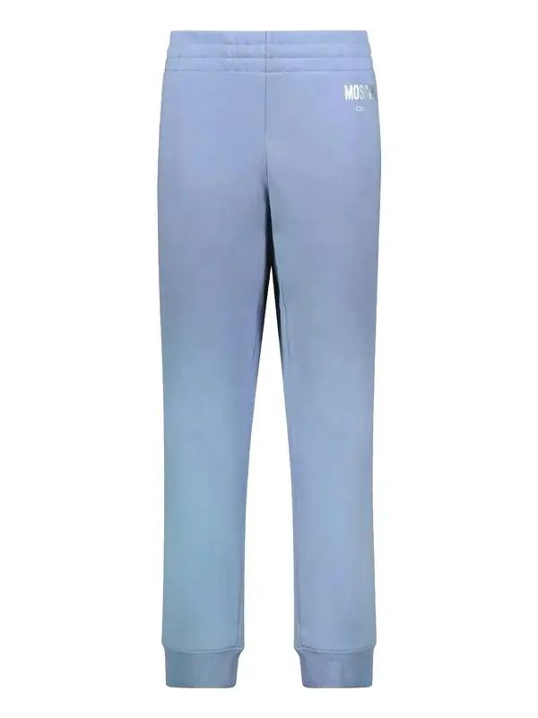 Moschino Logo-stamp Track Pants - Blue