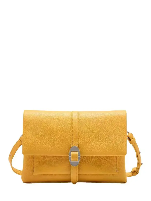 COCCINELLE Dorian Small Cross Body Bag - Yellow