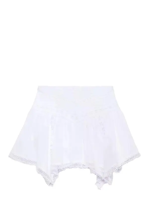 Charo Ruiz Ibiza Hibis Skirt - White