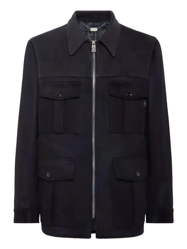 BILLIONAIRE Zip-up Jacket - Blue