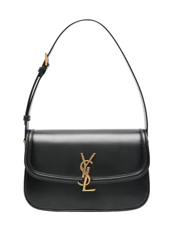 Saint Laurent Solferino Shoulder Bag - Black