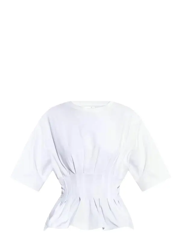 GESTUZ Inez Blouse - White