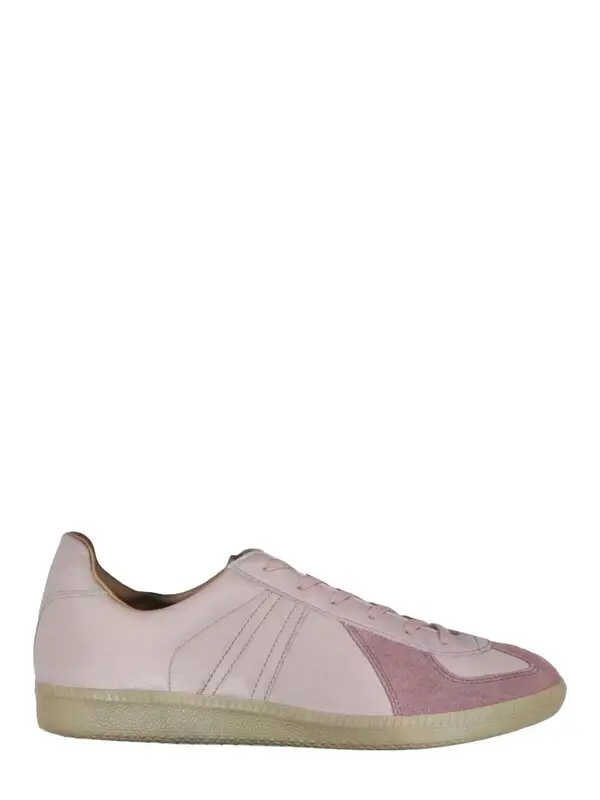 REPRODUCTION OF FOUND German Military Panelled Sneakers - Pink