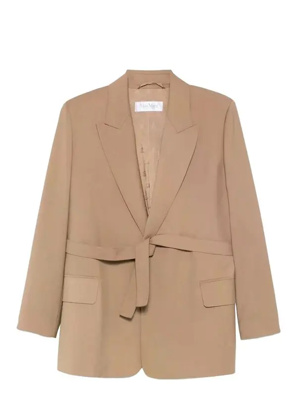 Max Mara Single-breasted Blazer - Neutrals