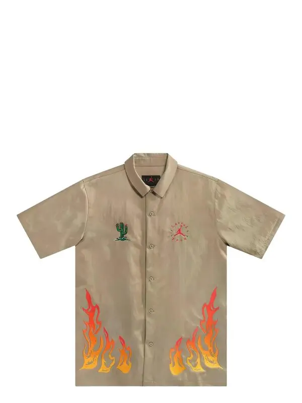 JORDAN X Travis Scott Cactus Shirt - Brown