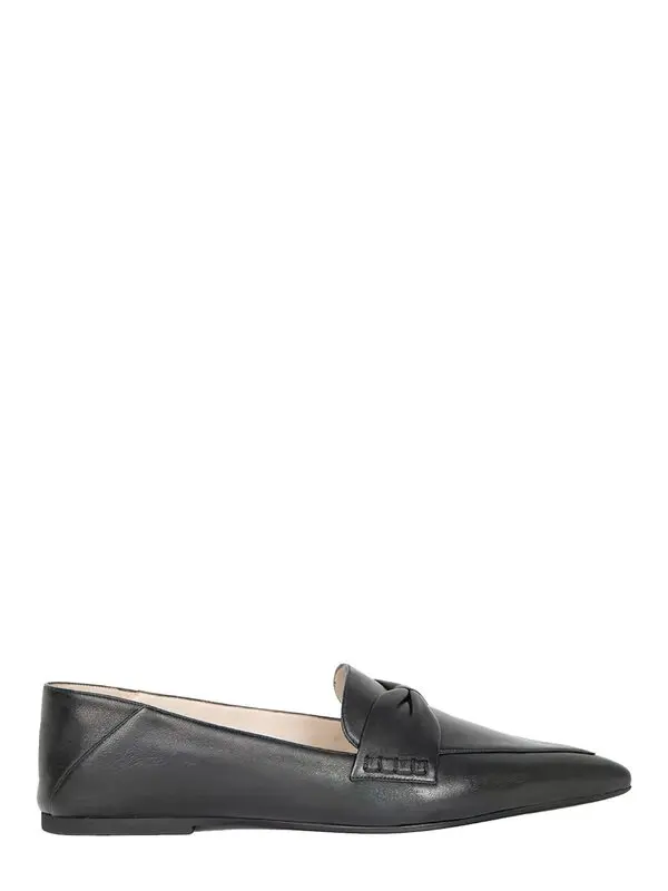 N°21 Bow-detail Loafers - Black
