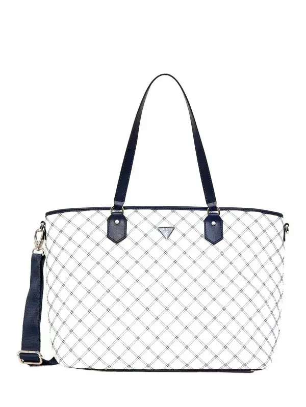 Guess Cruise Vibe Tote Bag - White