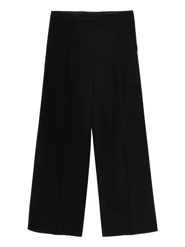 Husbands Wool Trousers - Black