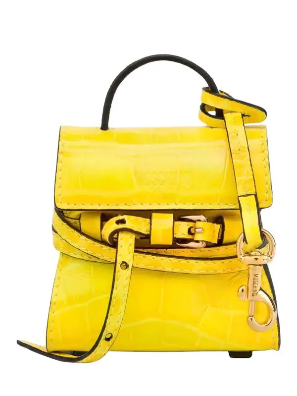 Moschino Bag Keyring - Yellow