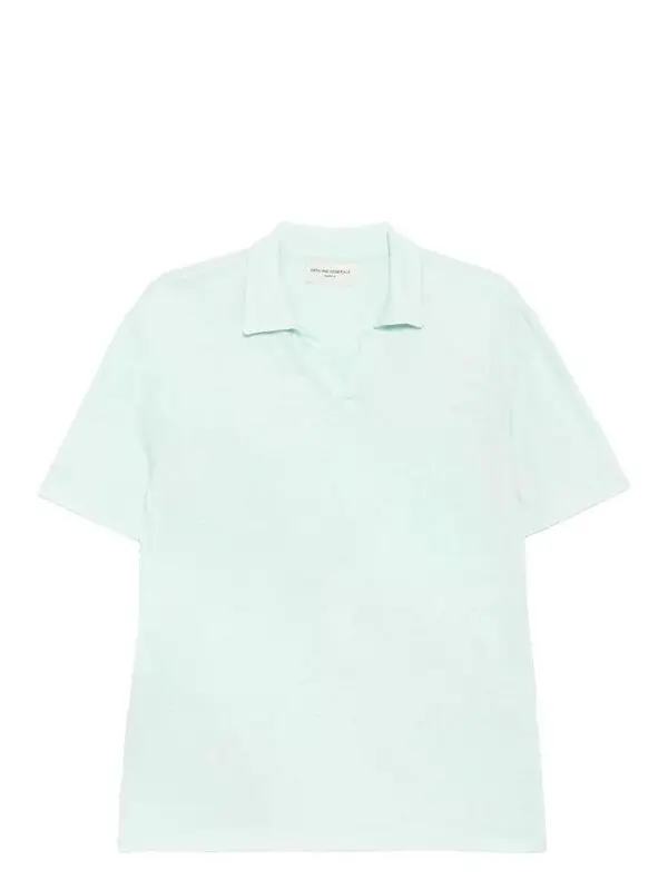 Officine Générale Simon Polo Shirt - Green