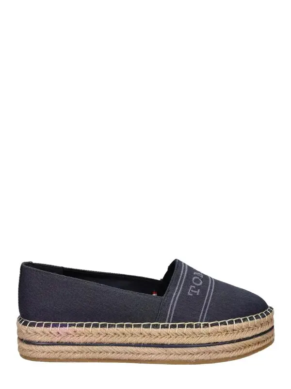 Tommy Hilfiger Platform Espadrille Slip-ons - Blue