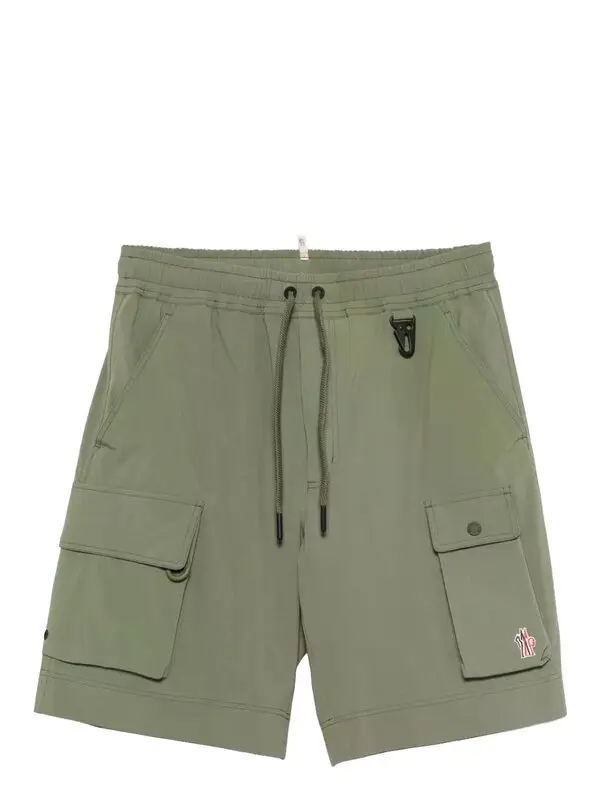 Moncler Cordura Track Shorts - Green