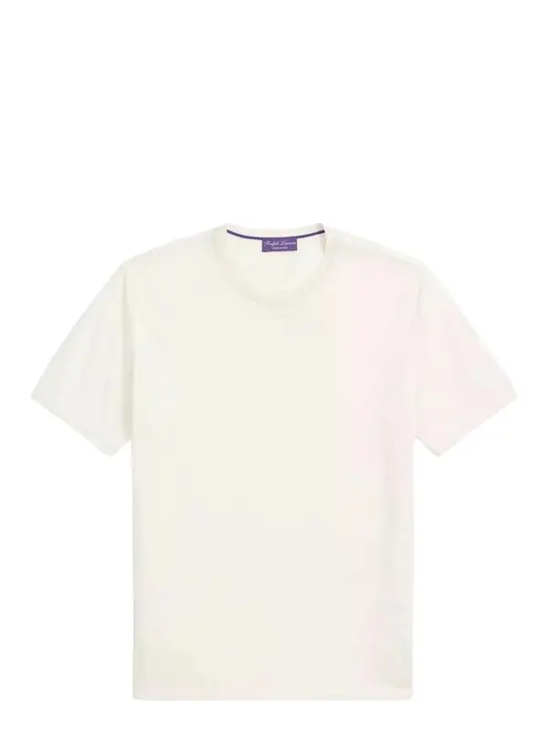Ralph Lauren Purple Label Crew-neck Short-sleeve T-shirt - Neutrals