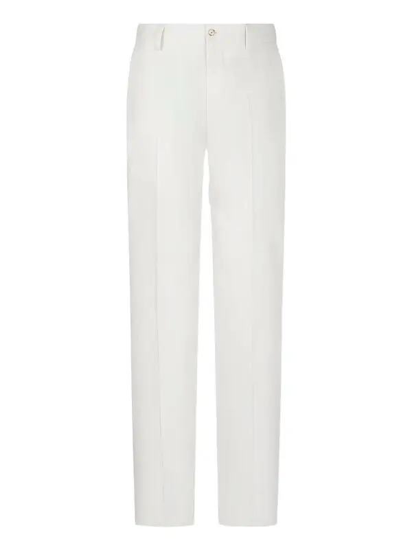 MAN ON THE BOON. Tailored Trousers - White