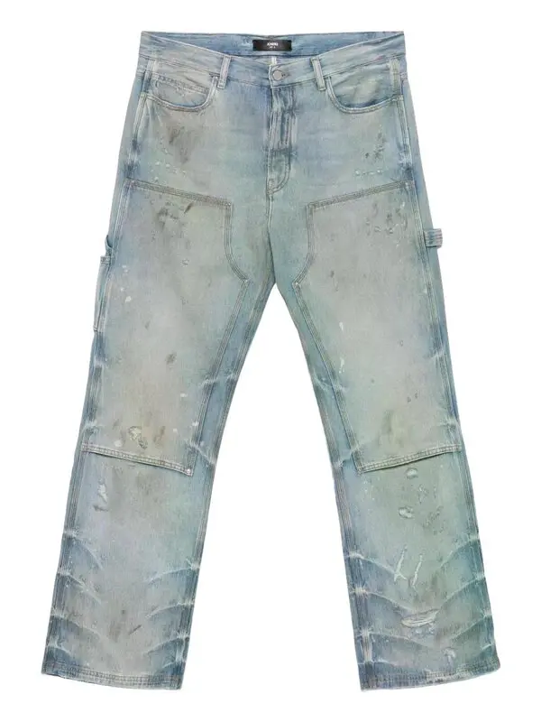 Amiri Straight-leg Jeans - Blue
