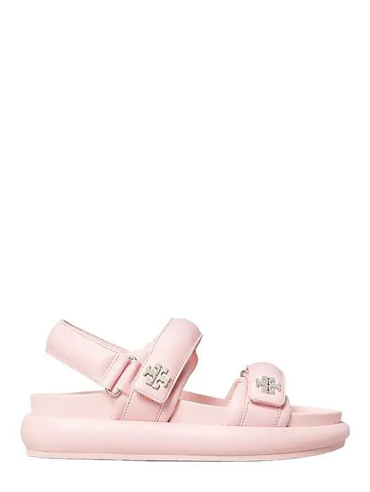 Tory Burch X Bonbon Kira Padded Sport Sandals - Strawberry Marshmallow