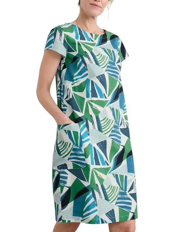 SEASALT CORNWALL River Cove Dress - Spinnaker Sails Hedgerow
