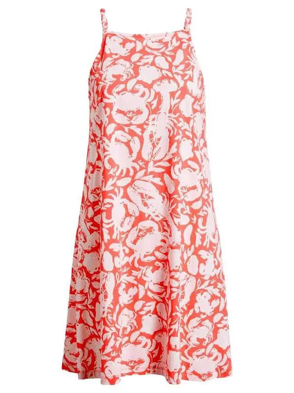 LILLY PULITZER® Kyleigh Cotton Dress - Cane Coral Crab Collab