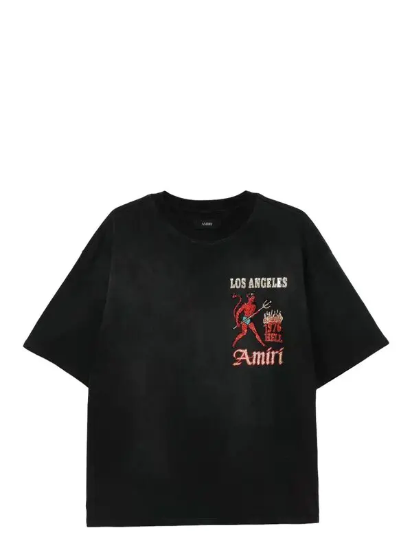 Amiri Sinners T-shirt - Black