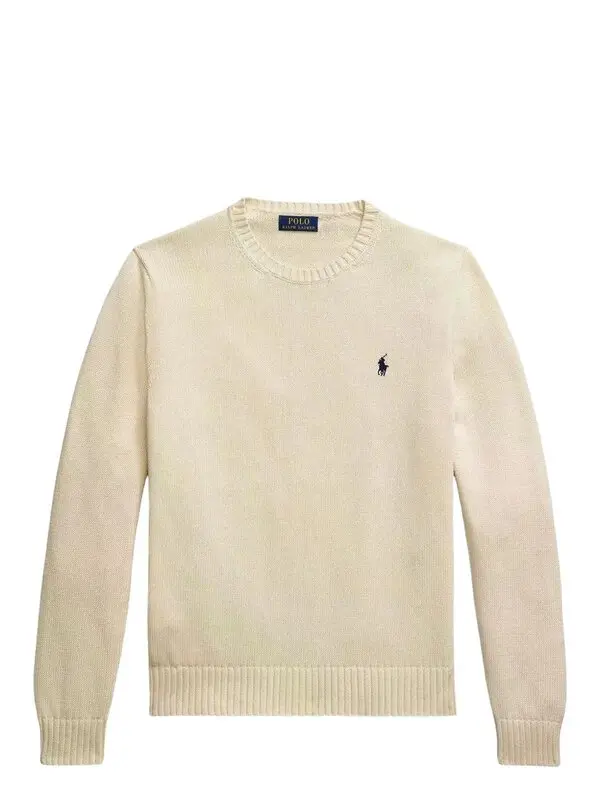Polo Ralph Lauren Polo Pony-embroidered Jumper - Neutrals