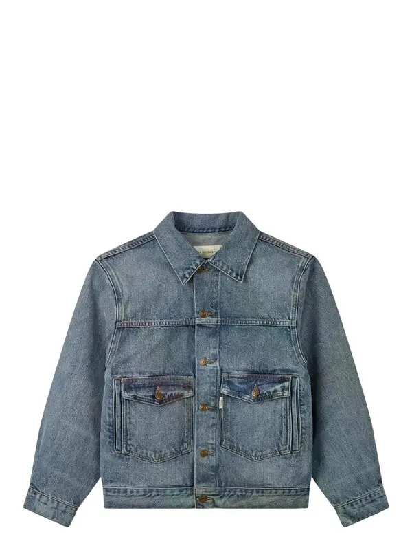 MAN ON THE BOON. Denim Jacket - Blue
