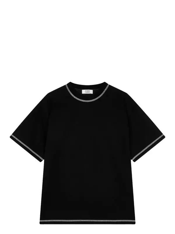 STUDIO TOMBOY Graphic T-shirt - Black