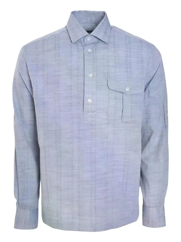 Corneliani Long-sleeves Shirt - Blue