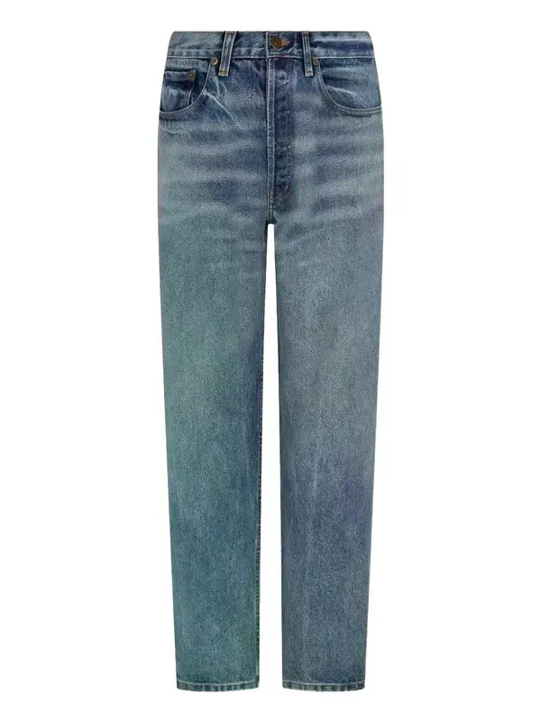 MAN ON THE BOON. Cotton Jeans - Blue