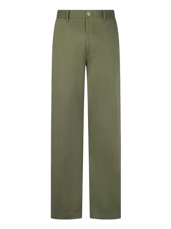MAN ON THE BOON. Cotton Chinos - Green