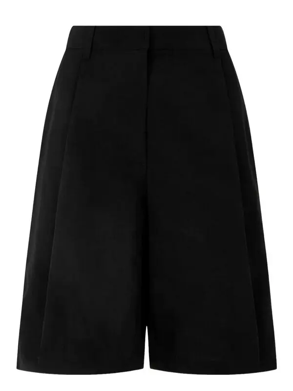 STUDIO TOMBOY Pleated Shorts - Black