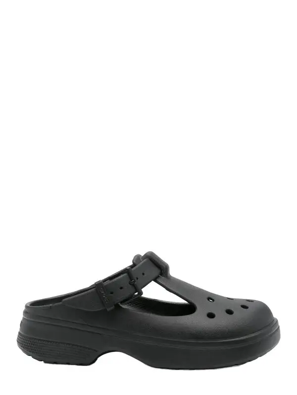 CROCS Mary Jane Clogs - Black