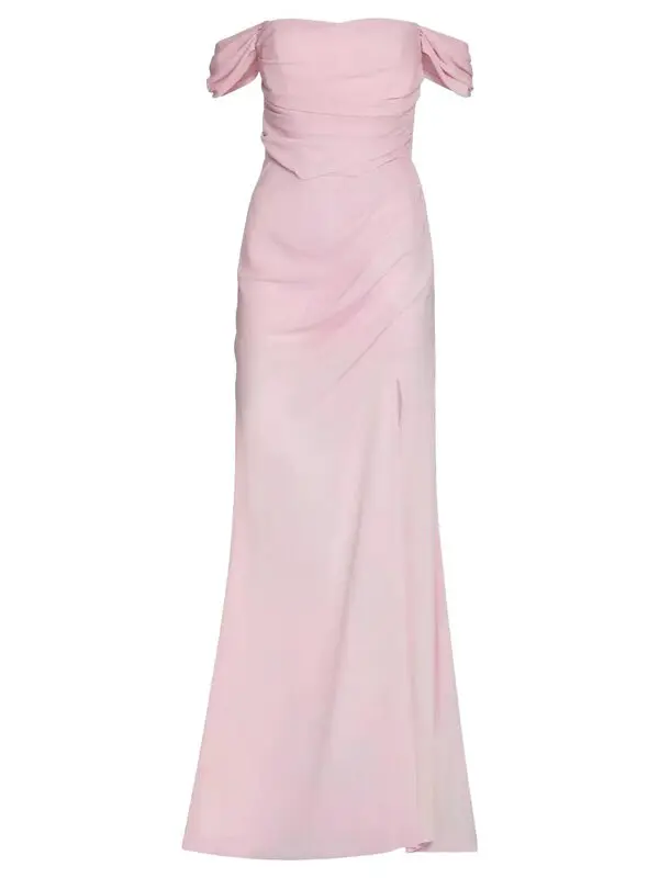 Giuseppe Di Morabito Off-shoulder Maxi Dress - Pink