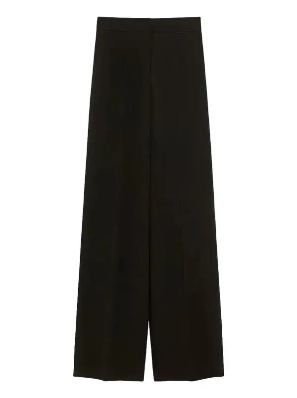 Max Mara Okra Tailored Trousers - Black