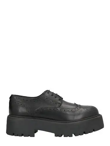 OVYE Lace-up Leather Shoes - Black