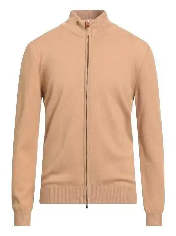 DANIELE FIESOLI Cardigan Camel Cashmere Selezione - Beige