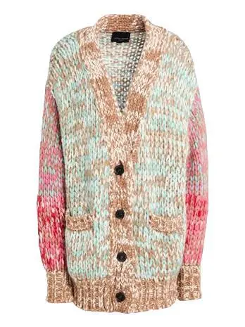 ROBERTO COLLINA Knitted Cardigan - Brown
