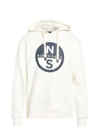 NORTH SAILS Cotton Fleece Sweatshirt - Off White