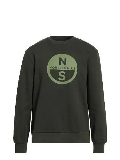 NORTH SAILS Cotton Fleece Sweatshirt - Green